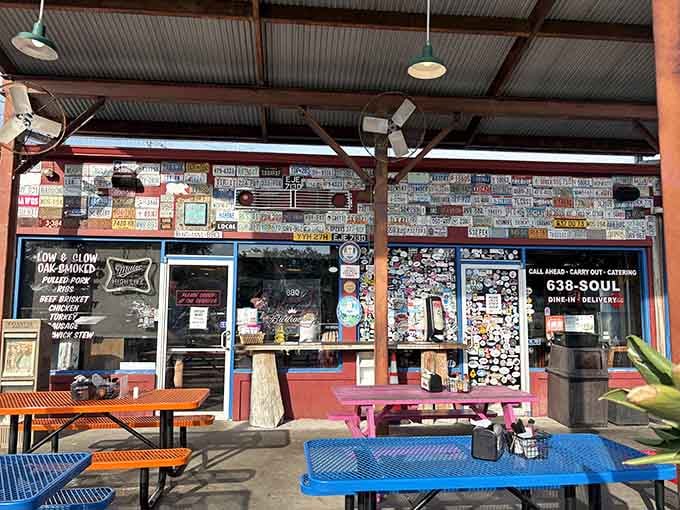 The outdoor patio where you can enjoy your feast while basking in Georgia's beautiful coastal weather.