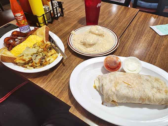 Breakfast burritos and biscuits with gravy prove that Sparty's takes the most important meal seriously, no matter when you eat it.