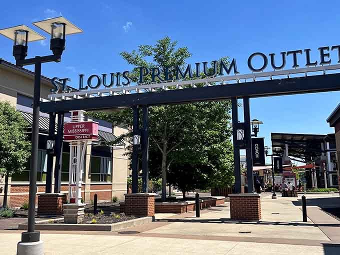 The grand entrance welcomes you to savings paradise, where your credit card meets its greatest challenge yet.