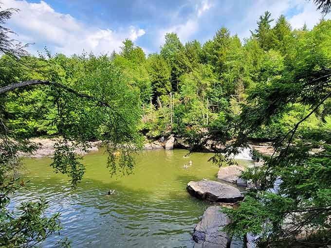 Swimming holes where the water's cold enough to wake you up better than coffee ever could.