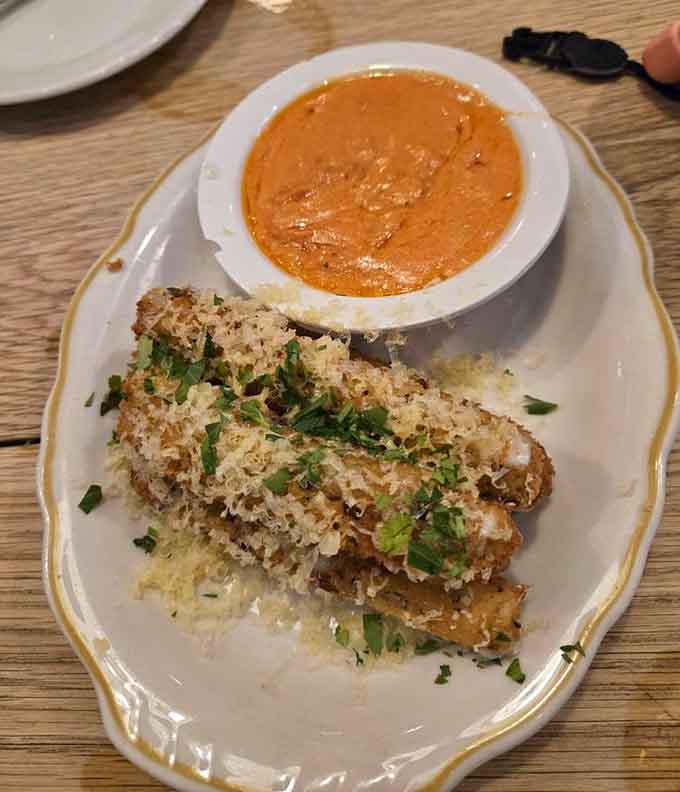 These aren't your frozen food aisle mozzarella sticks &ndash; they're elevated, sophisticated, and paired with the perfect dipping sauce.