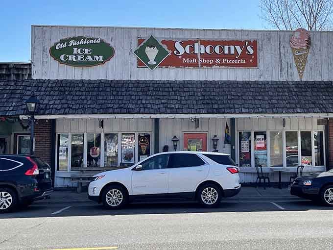 Pizza and malts served with nostalgia on the side, because some combinations are too perfect to mess with.