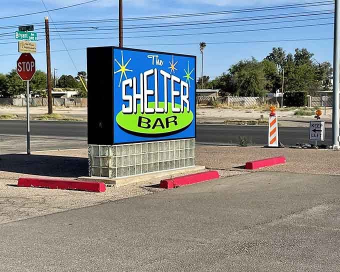 Their roadside sign beckons like a vintage motel advertisement, promising refuge from both nuclear fallout and boring Friday nights.
