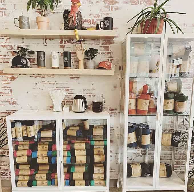 Local coffee and merchandise mean you can take a piece of this breakfast paradise home with you.