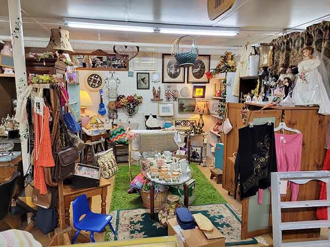 Every booth tells its own story through carefully arranged collections that reflect individual vendors' passions and finds.