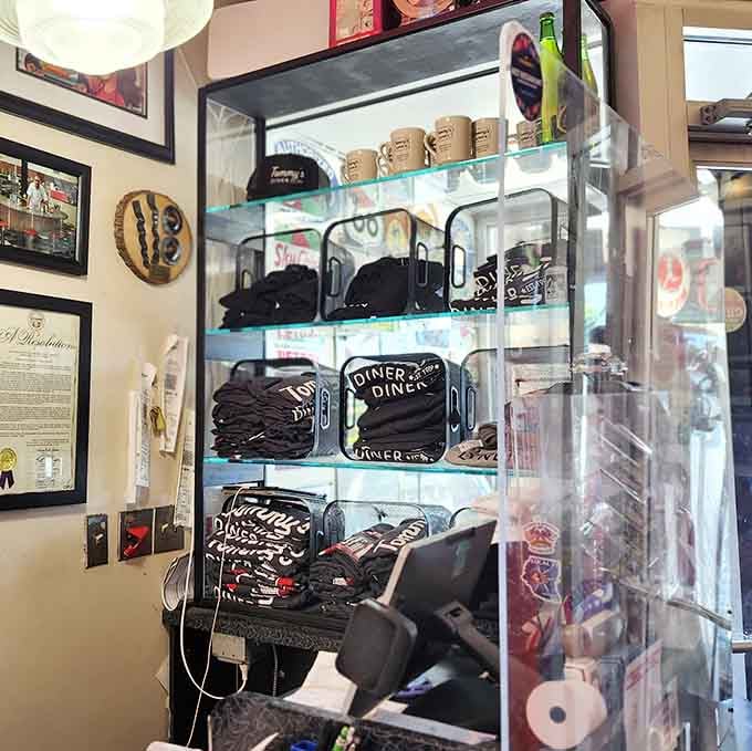 Tommy's Diner merchandise means you can take a piece of this breakfast paradise home with you, smart move.