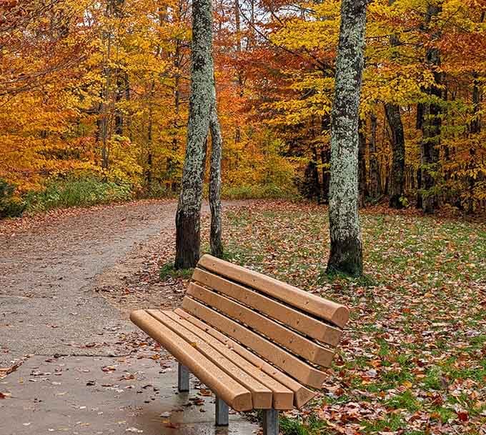 The perfect spot to rest, reflect, and wonder why you don't do this more often.