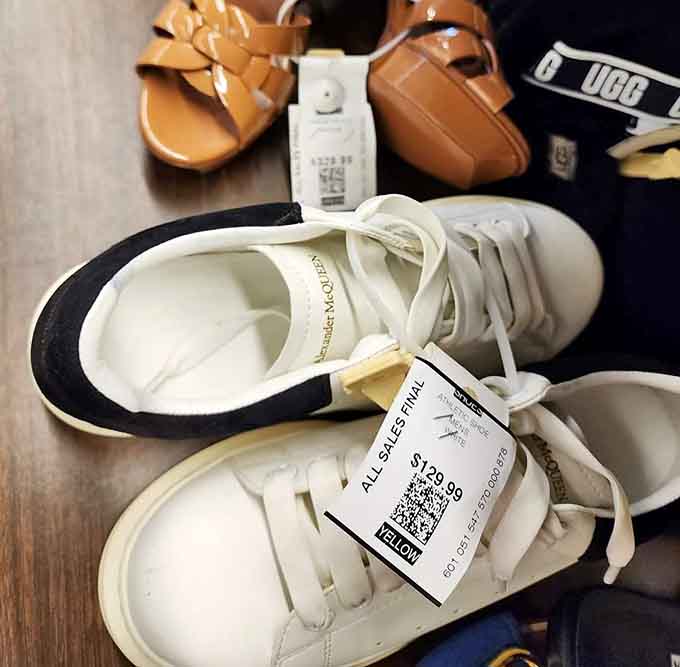 Designer sneakers at thrift store prices &ndash; it's like finding a unicorn, but way more practical for your feet.