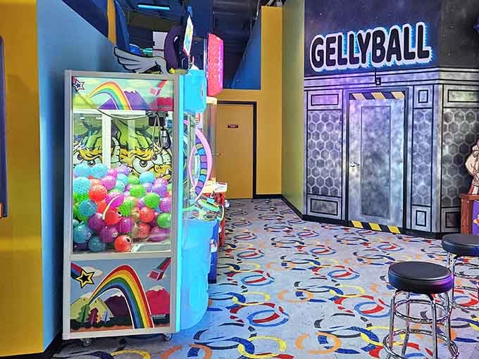 Claw machines stand ready to test your skills and patience, promising stuffed animals that definitely aren't rigged whatsoever.