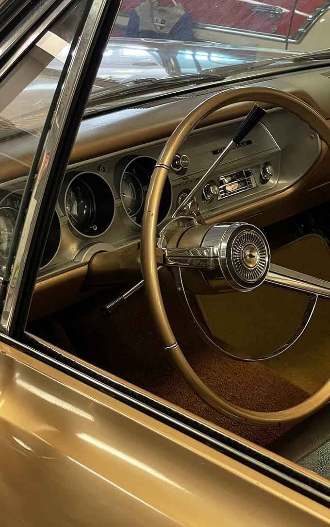 Steering wheels were once works of art themselves, designed for hands that actually enjoyed the act of driving.