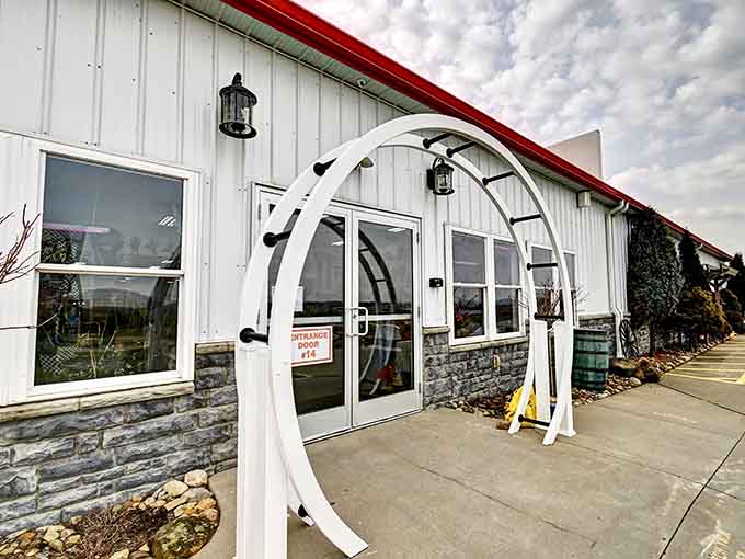 That charming arched entrance welcomes you to hours of browsing, bargaining, and probably overspending just a bit.