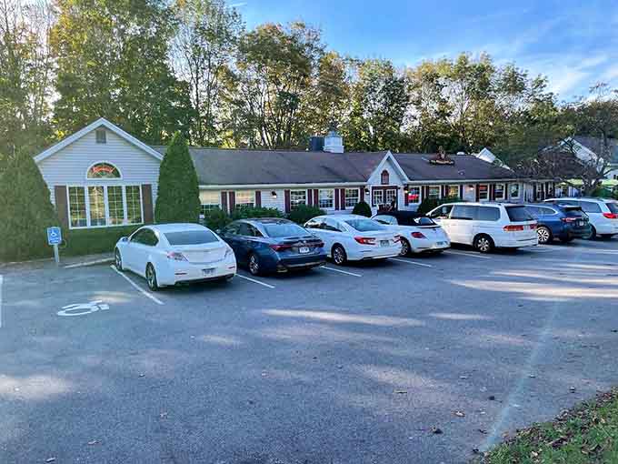 A full parking lot at dinnertime tells you everything you need to know about this local favorite's reputation.
