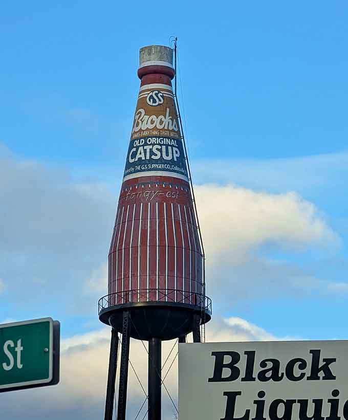 Against dramatic skies, the bottle becomes pure art&mdash;functional, whimsical, and utterly unforgettable.