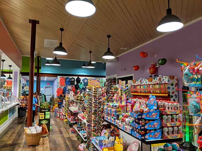 Another angle reveals even more treasures hiding in corners, making repeat visits practically mandatory for completionists.