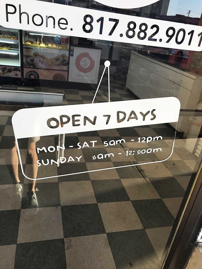 Open seven days a week means there's literally no excuse for not experiencing these donuts at least once.