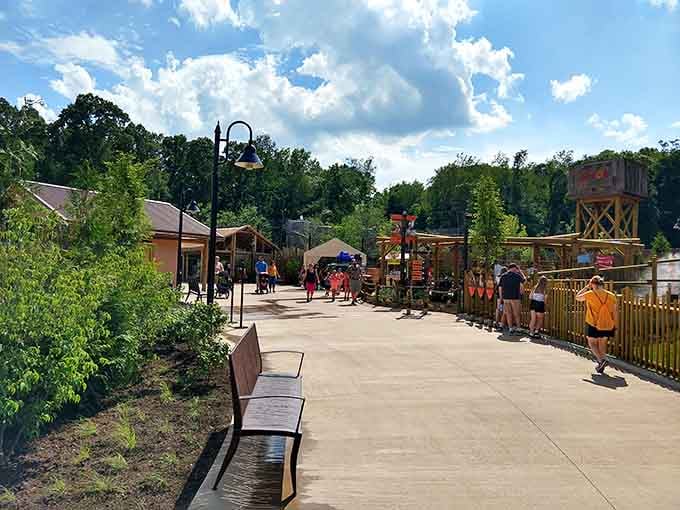 The Akron Zoo offers a manageable afternoon adventure without requiring a sherpa or three-day hiking provisions, thankfully.