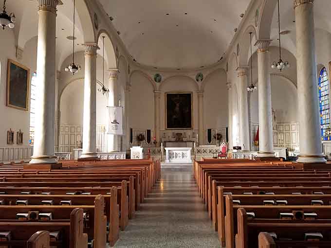 The Basilica's interior showcases the kind of architectural beauty that makes even non-religious folks whisper in reverence.