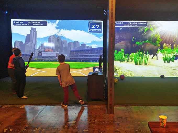 Indoor golf simulators prove that Wisconsin winters won't stop us from pretending it's perpetually seventy degrees and sunny.