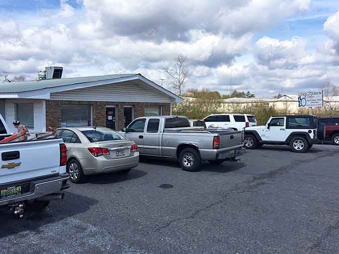 A packed parking lot in a small town is the best restaurant review you'll ever need.