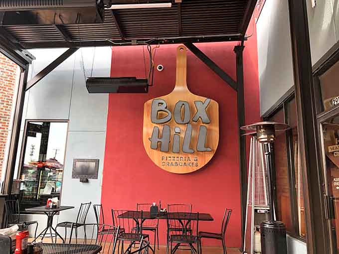 Outdoor seating lets you enjoy your feast under open skies, perfect for those gorgeous Maryland days demanding al fresco dining.