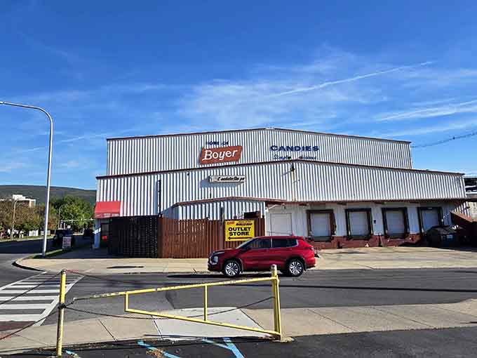 The factory complex stands proud in Altoona, a beacon of local manufacturing and sweet Pennsylvania traditions.