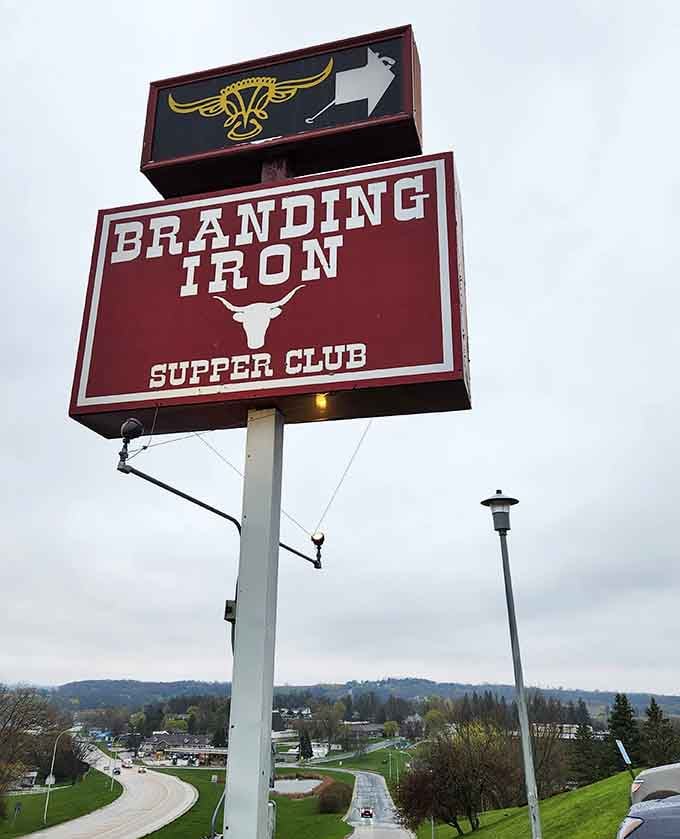 That roadside sign announcing "Supper Club" like a beacon for anyone who appreciates tradition done right.