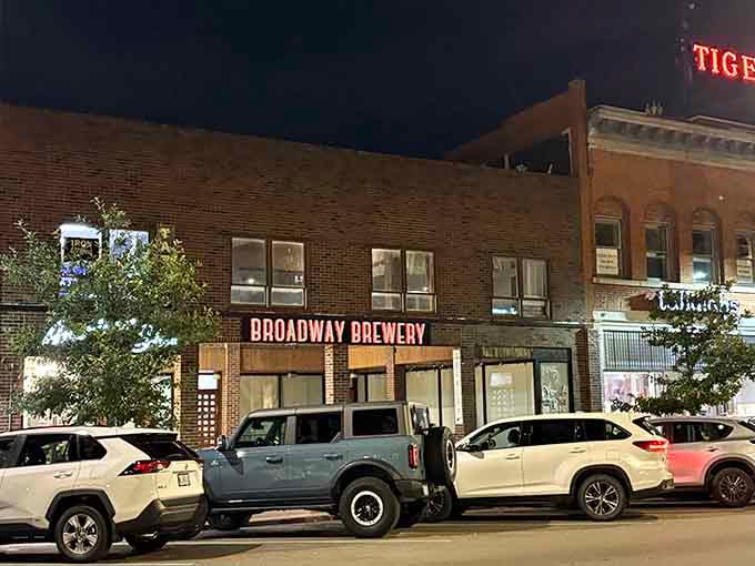 Easy parking means the hardest decision is what to order, not where to leave your car.