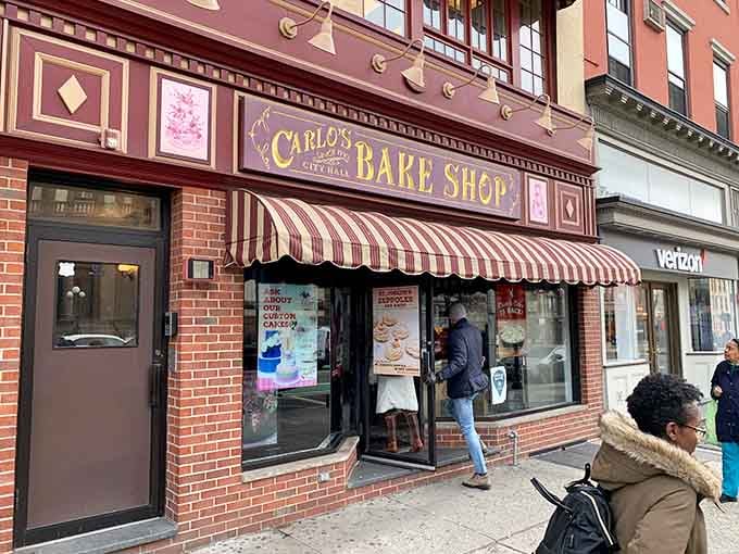 The Hoboken flagship standing proud on Washington Street, a brick-and-mortar beacon for anyone who believes life's too short for bad pastries.