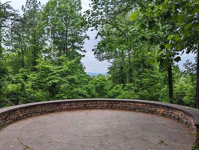 This overlook platform offers views that make you forget about your phone for five whole minutes.