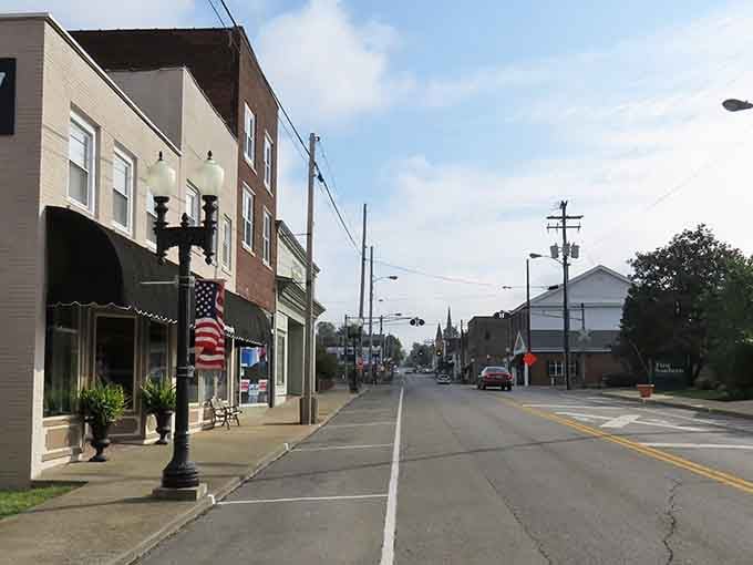 Wide streets and classic storefronts create an atmosphere where rushing around seems completely unnecessary and slightly ridiculous.