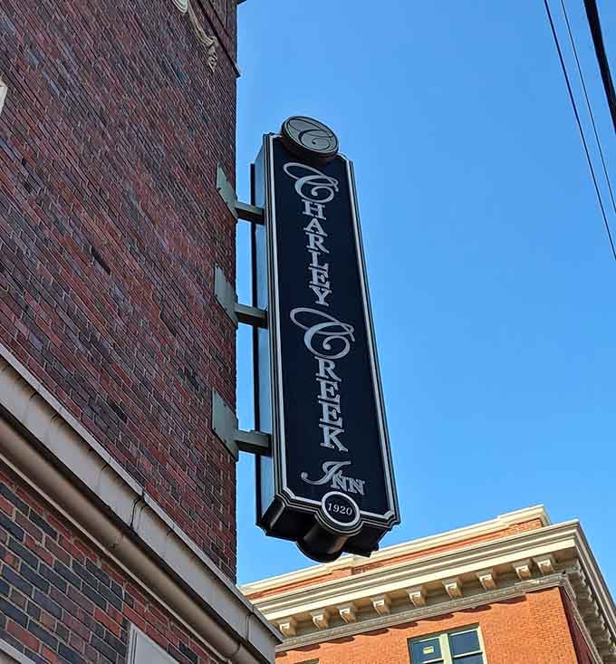 That vintage signage tells passersby this isn't just another hotel; it's a destination with genuine character.