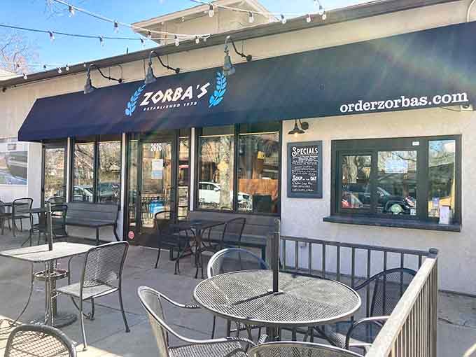 Outdoor seating lets you enjoy your meal al fresco, because sometimes the best dining room is under Colorado's big sky.