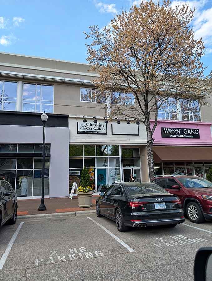 The unassuming exterior hides 26,000 square feet of vintage treasures, like a TARDIS for antique lovers.