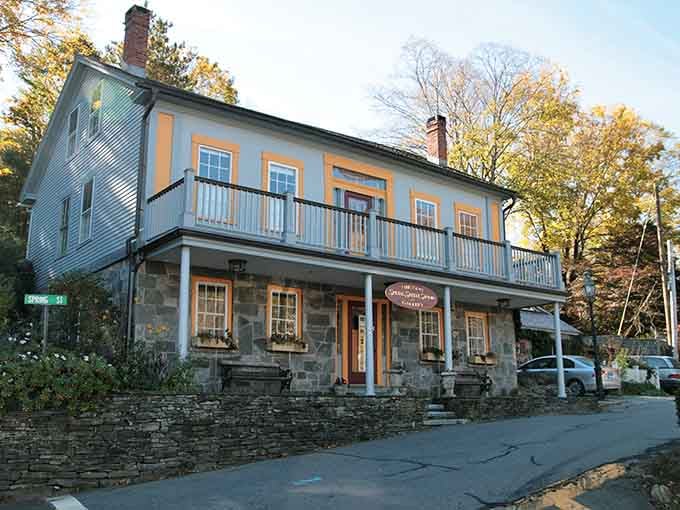 Historic buildings housing modern businesses prove that respecting the past and enjoying the present aren't mutually exclusive concepts.