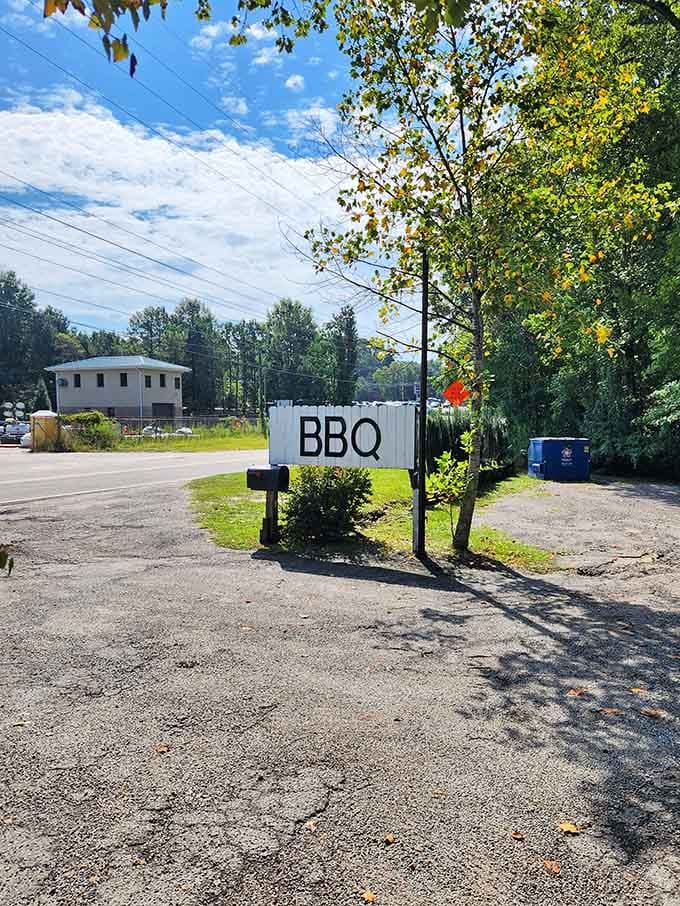 Sometimes the best restaurants announce themselves with just three simple letters and let their reputation do the talking.