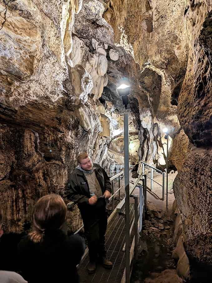 Your guide sharing geological secrets and cave facts, making rocks more interesting than you ever thought possible.