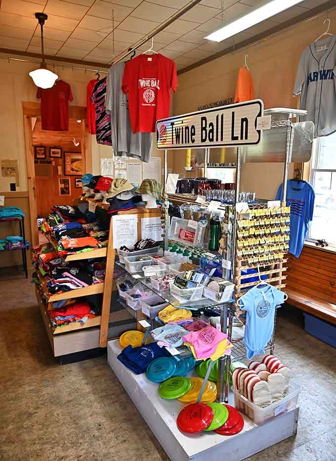 Inside the museum, merchandise proves that capitalism and quirky roadside attractions make surprisingly good bedfellows in small-town America.