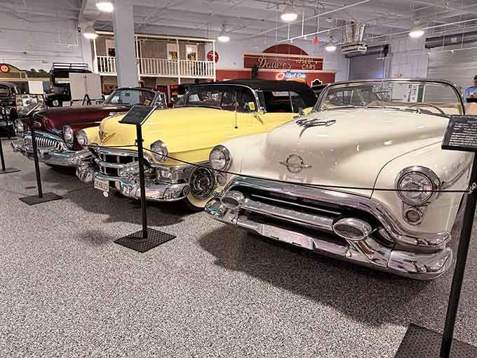 Row after gleaming row of automotive excellence&mdash;this is what dreams looked like in mid-century America.