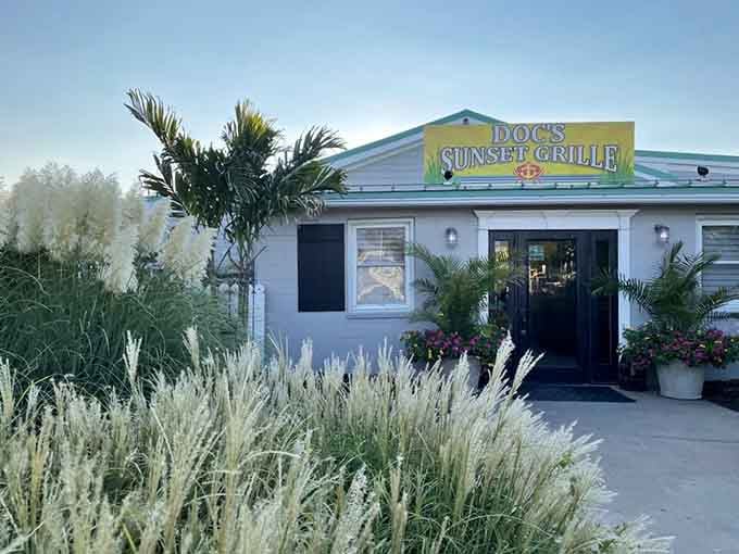 Tropical touches and coastal charm welcome guests at Doc&rsquo;s Sunset Grille in Maryland, where relaxed vibes meet delicious waterfront dining.