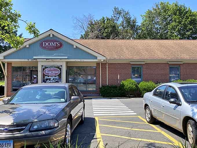 Plenty of parking means the hardest part of your visit is deciding what to order, not where to park.