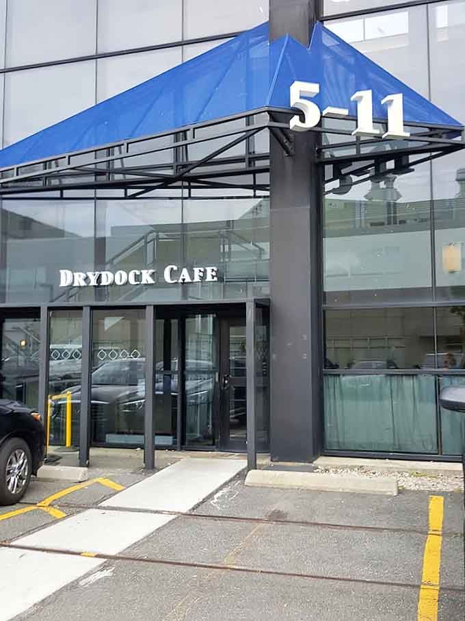 The unassuming entrance at 5-11 hides one of Boston's best-kept seafood secrets from the tourist crowds.