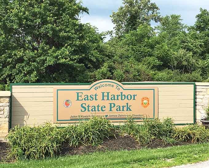 The welcome sign that greets you like an old friend inviting you to stay awhile and relax.