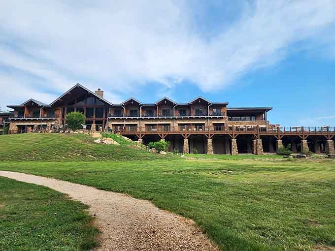 The lodge at Echo Bluff stands as testament that Missouri's natural beauty deserves accommodations equally impressive and welcoming throughout.
