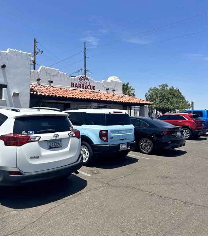 A full parking lot is the most honest review a restaurant can get, better than any five-star rating online.