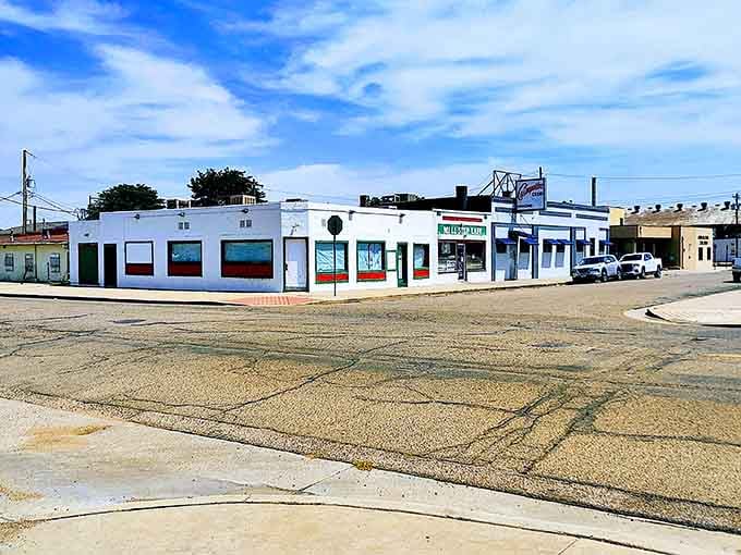 The corner location on Abriendo Avenue might look humble, but inside awaits some of Colorado's most celebrated green chile.