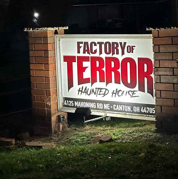 This cheerful roadside sign is basically asking, "Are you sure about this decision you're making?"