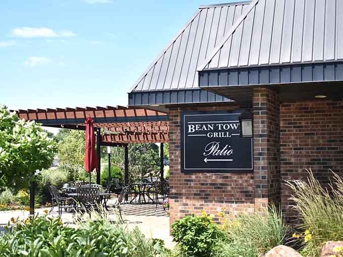 Bean Town Grill serves up good food with outdoor seating that makes every meal feel like a vacation.