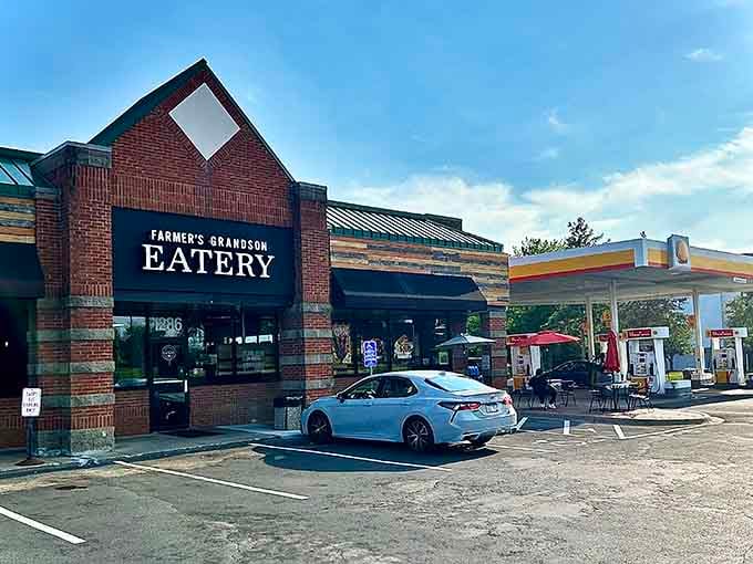 Ample parking makes stopping for exceptional food as easy as filling up your tank at this Eagan gem.