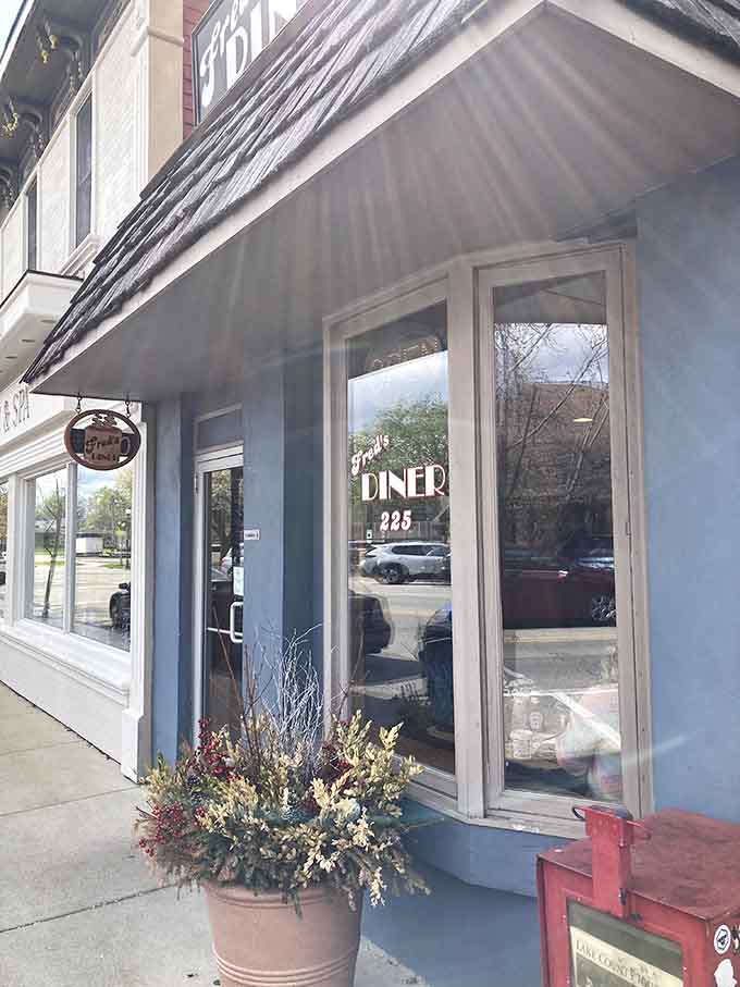 The storefront welcomes you with planters and big windows, a downtown Grayslake gem hiding in plain sight daily.