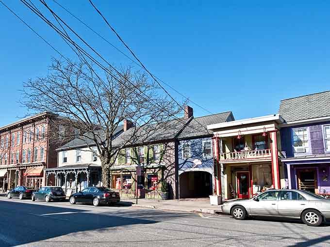 Downtown Frenchtown where every building tells a story and every corner reveals another reason to slow down.